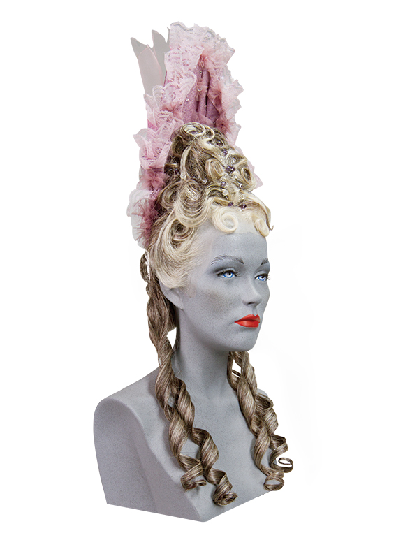 Fontange Hairstyle of a Lady 1680, Human Hair | Atelier Bassi